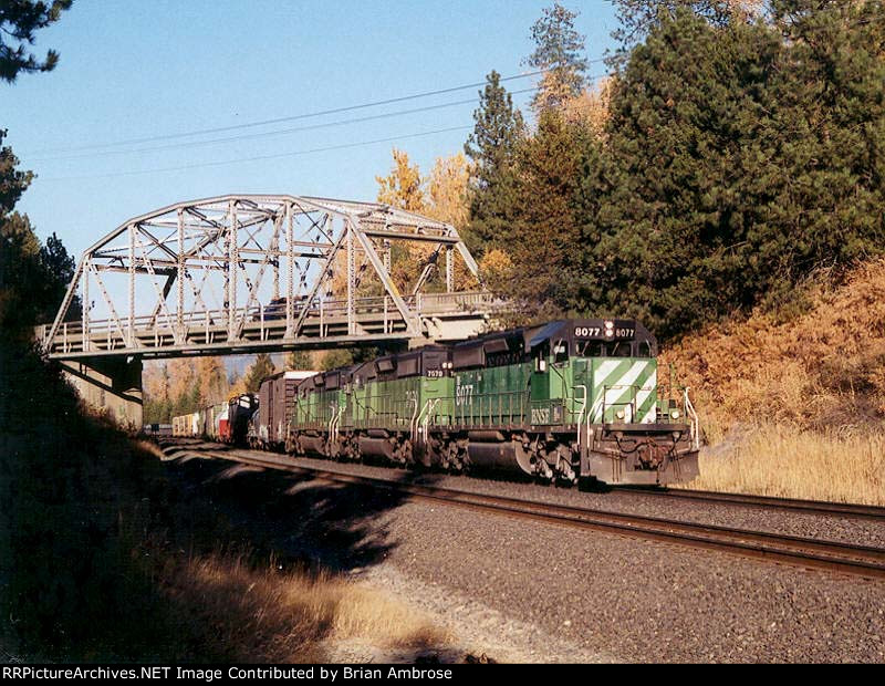 BNSF 8077 West